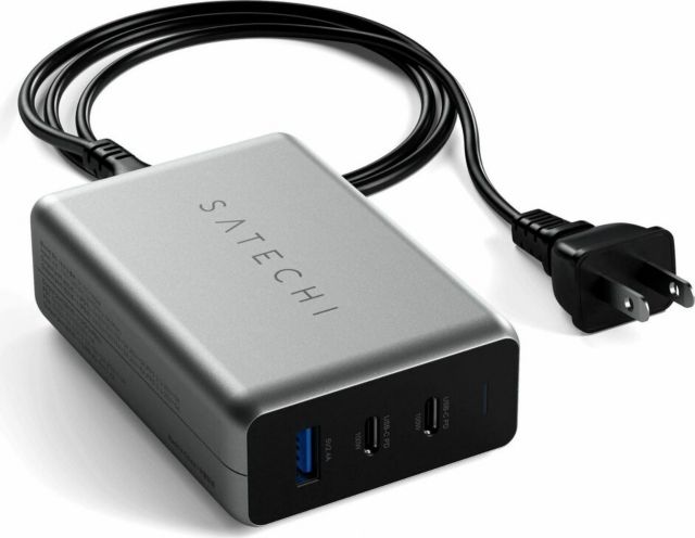 Satechi USB-C PD Compact GaN Charger, 100W, Space Gray - ONLINE ONLY ...